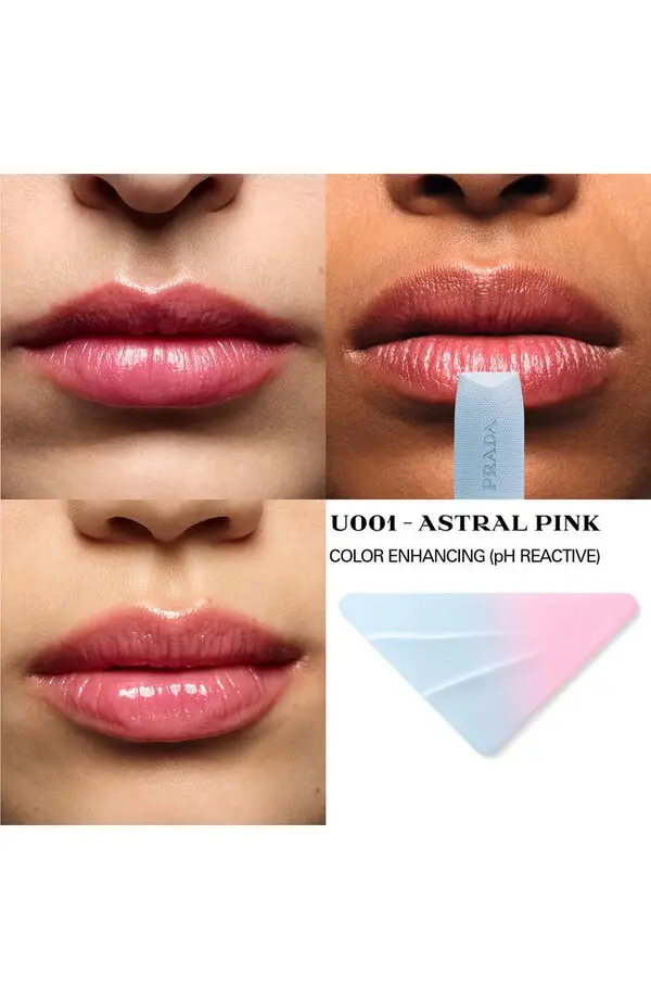 Prada Moisturizing Lip Balm - 001 Astral Pink | Editorialist